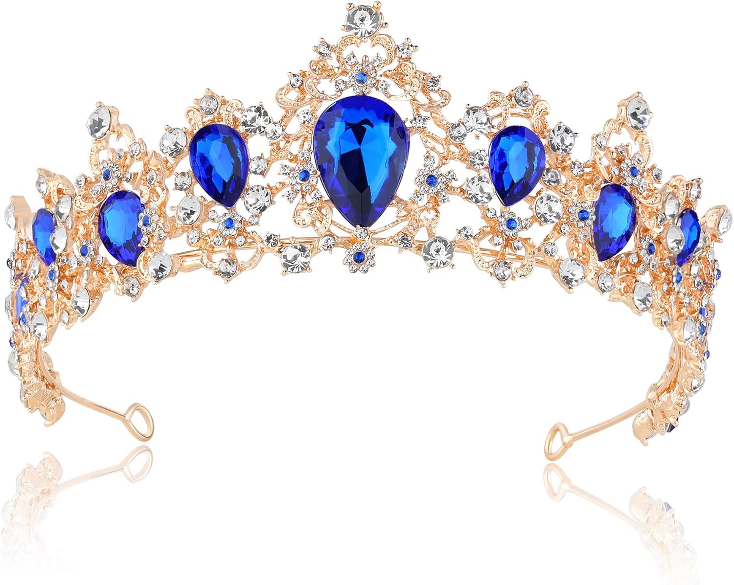 BABEYOND Crystal Tiara - Perfect for Prom, Weddings Nepal | Ubuy