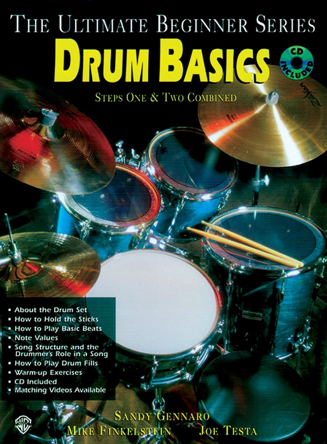 Ultimate Beginner Drum Basics: Steps One & Two, Book & CD (The Ultimate ...