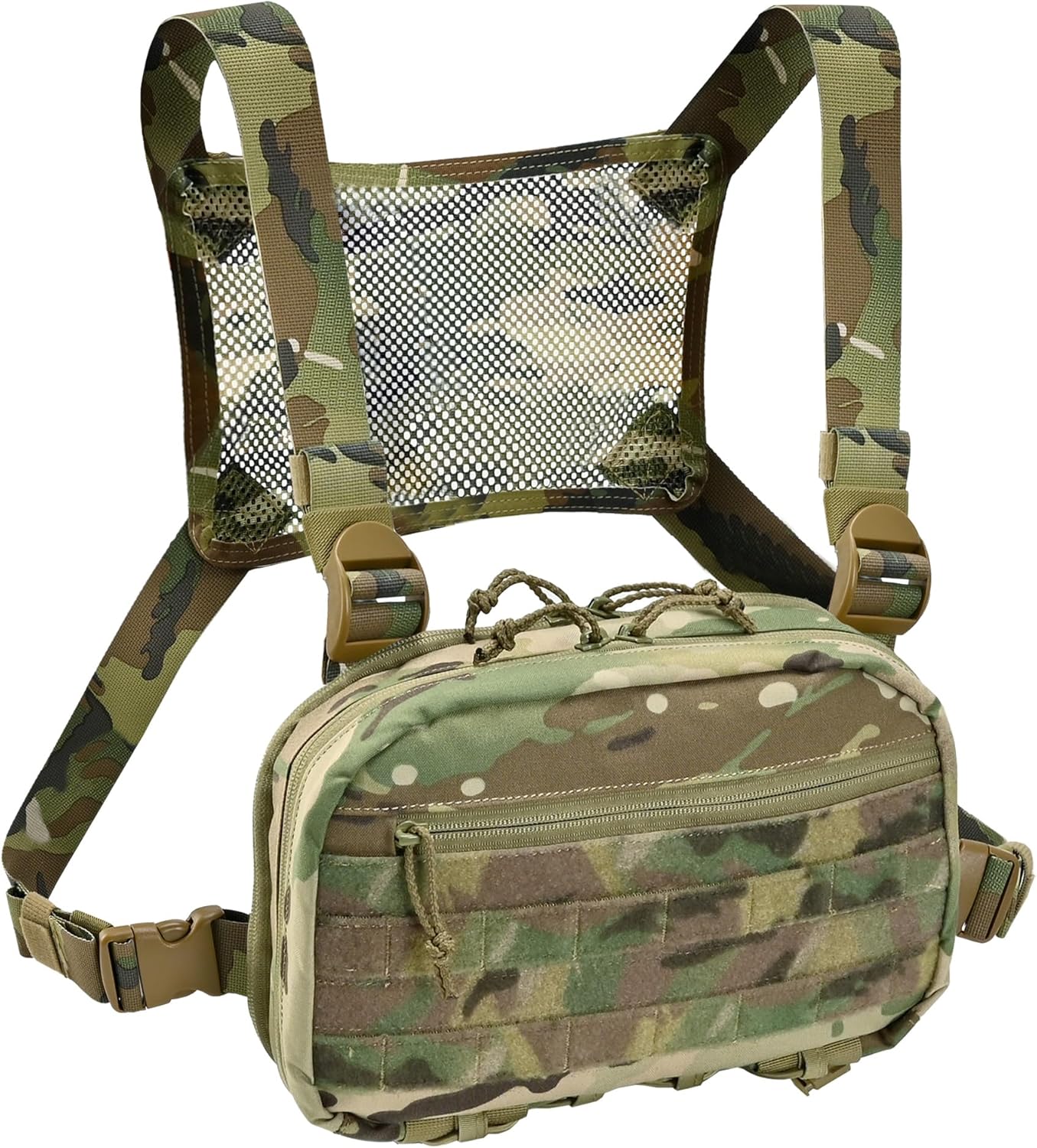 Amazon.com: tactifans Chest Rig with Concealed Pistol Holster, Chest ...