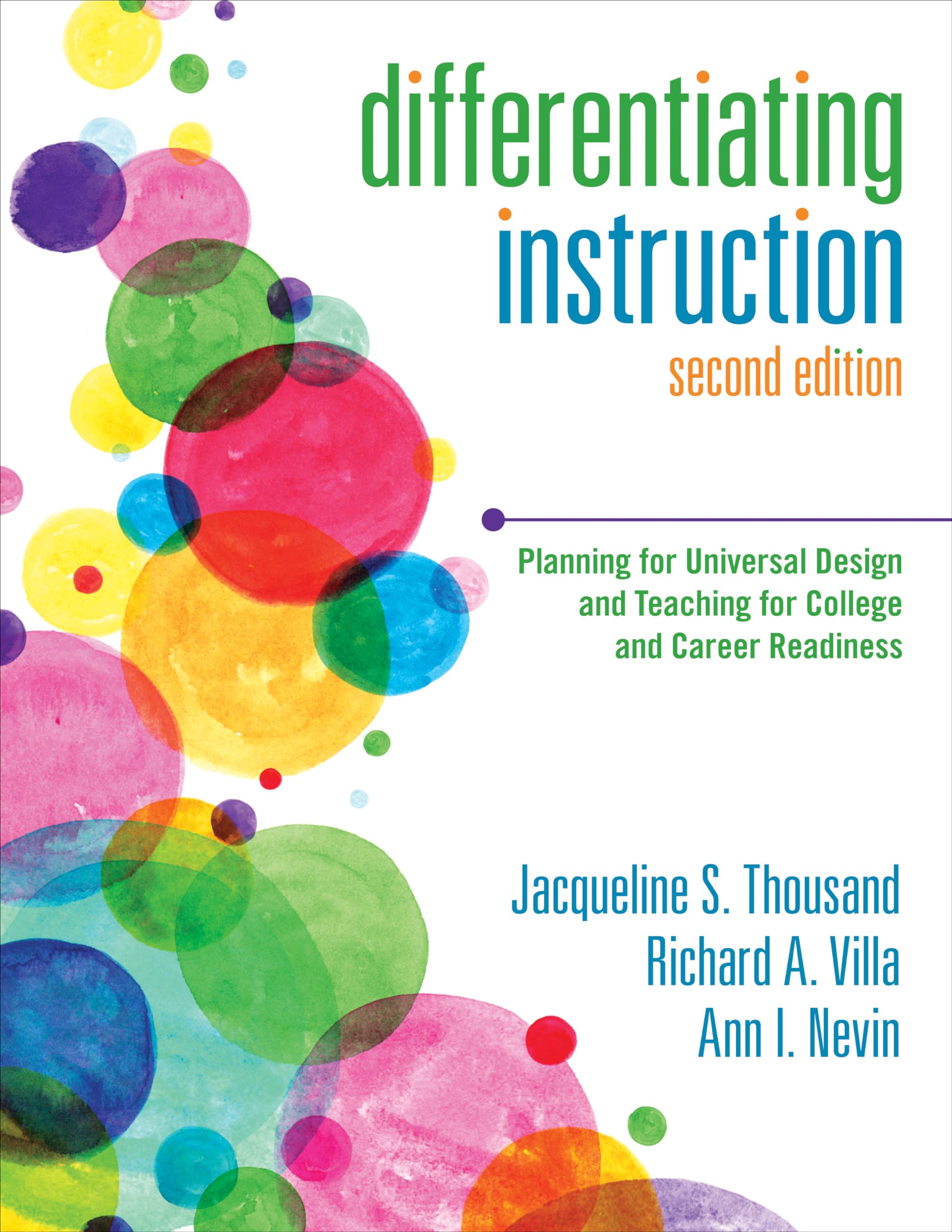 Differentiating Instruction: Planning for Universal Design and Teaching ...