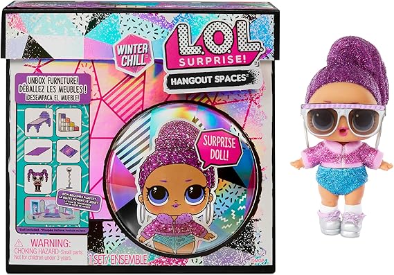 Amazon.com: L.O.L. Surprise! Winter Chill Hangout Spaces Furniture ...