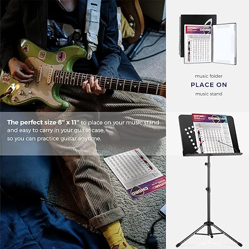 Snapklik.com : TiMitA Guitar Chord Chart Of Essential Chords Scales Triads Circle Of Fifths