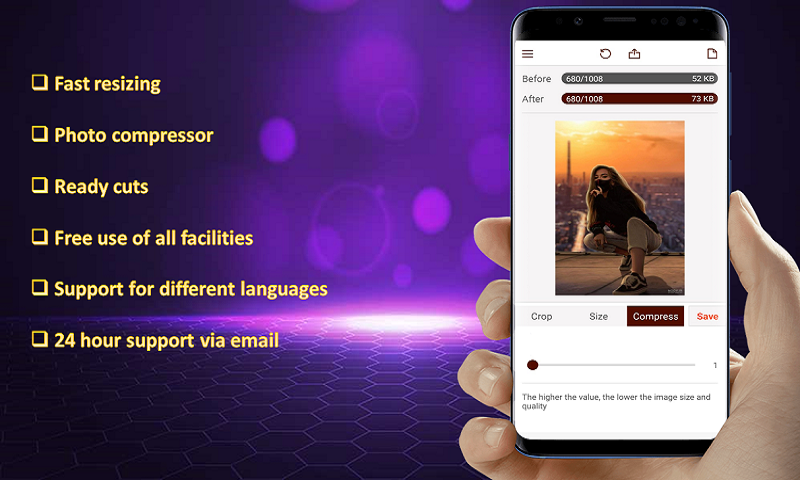 Photo compressor - App on Amazon Appstore