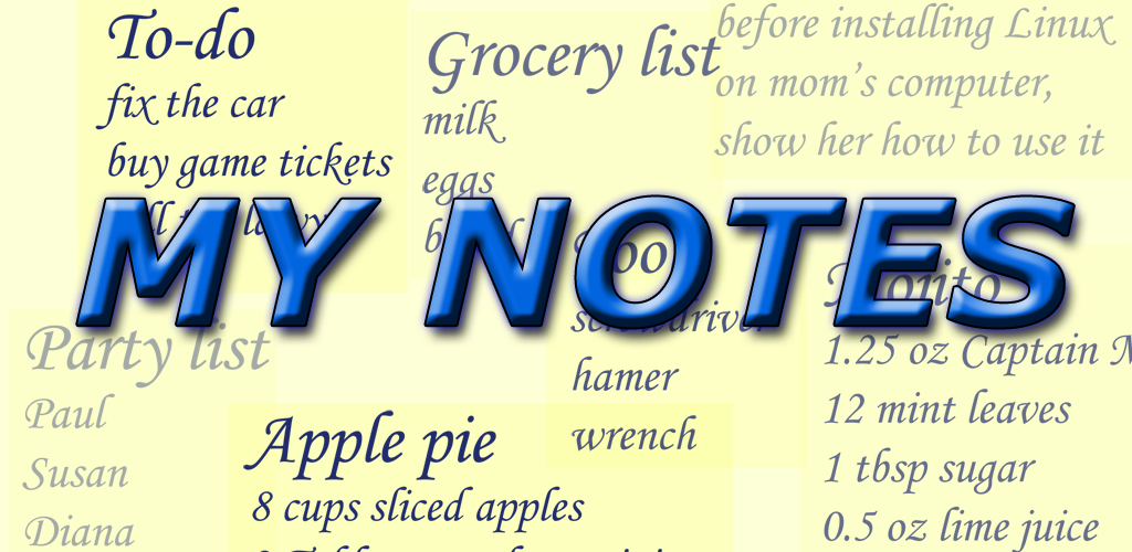 My Notes Free - App on Amazon Appstore