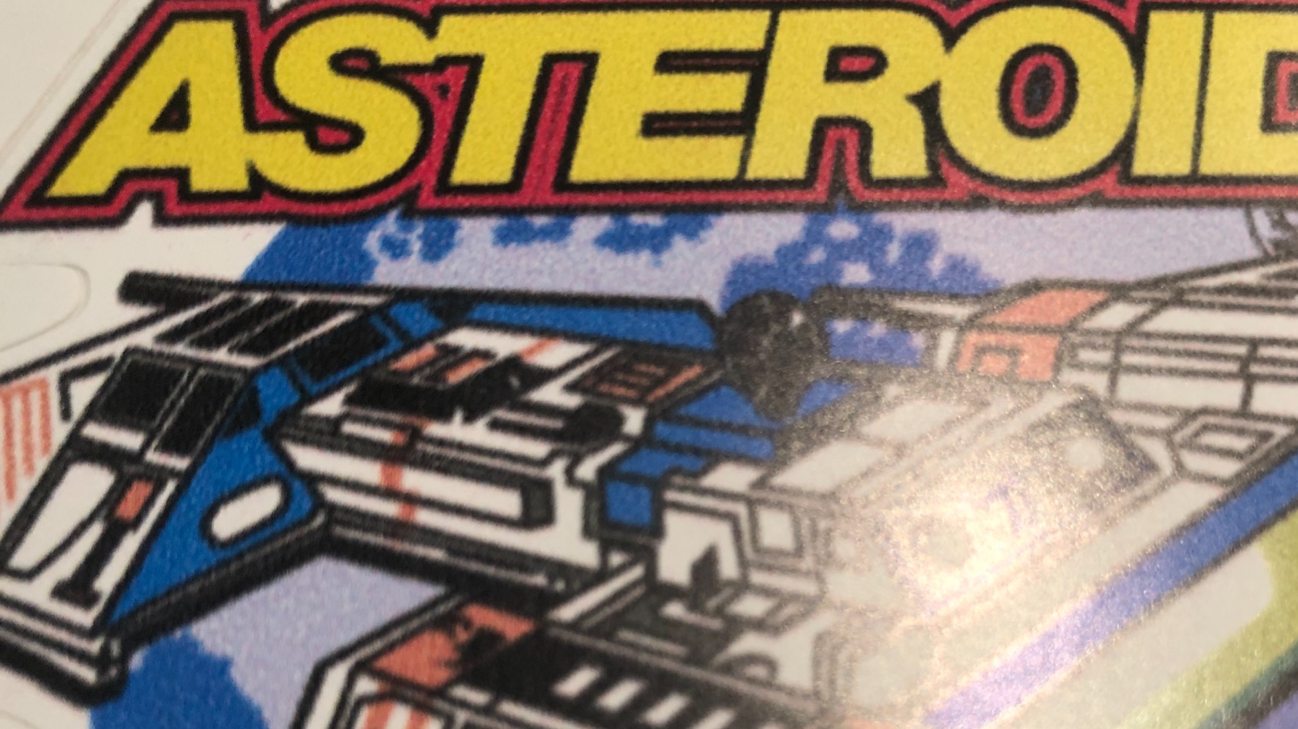 Amazon.com: Atari Asteroids Video Game Collectible Stickers : Toys & Games