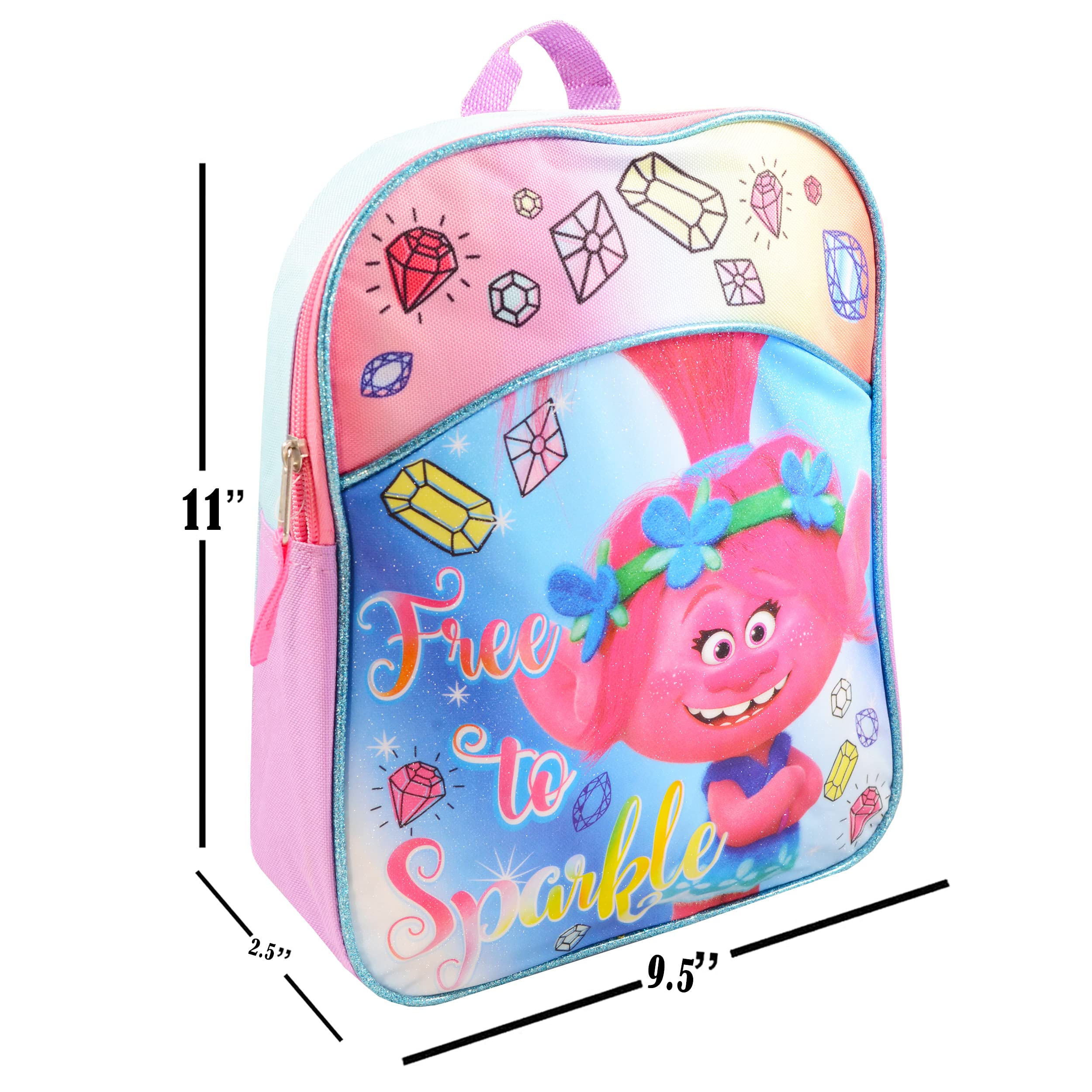 Snapklik.com : DREAMWORKS TROLLS Toddler Preschool Backpack 11 Inch ...