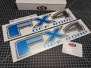 Amazon.com: FX4 Decals (2-Pack) Off Road 4x4 Truck Bedside Fender ...