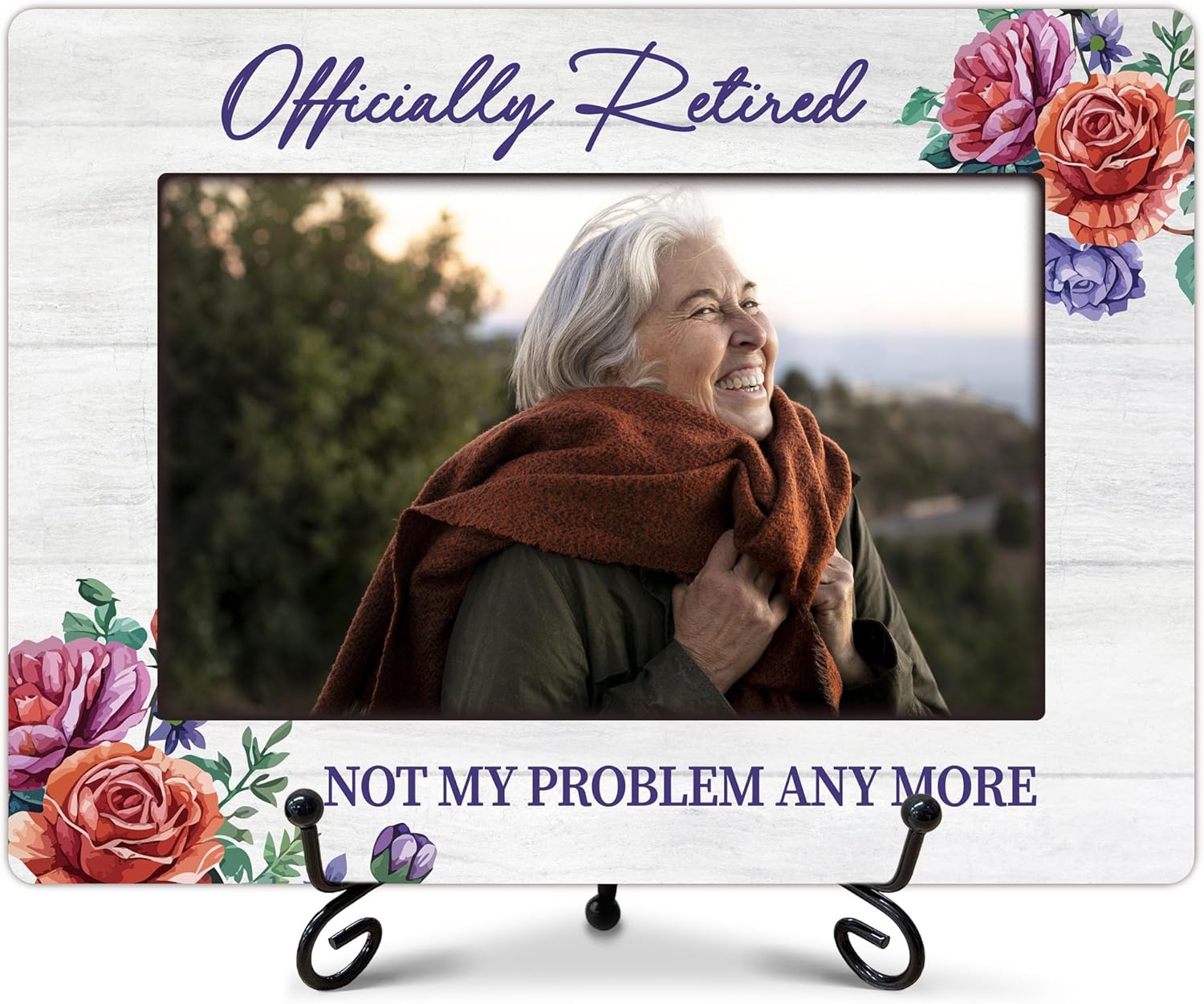 Amazon.com - Eronm Happy Retirement Gifts, Officially Retired Picture ...