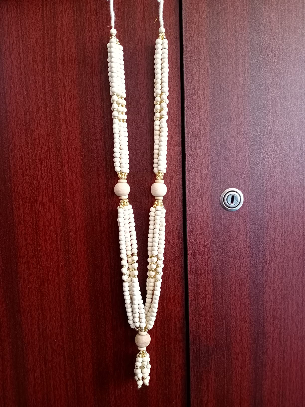 Ethnic Karigari Artificial Chandan Garland Haar Mala for Idol-Mala for ...