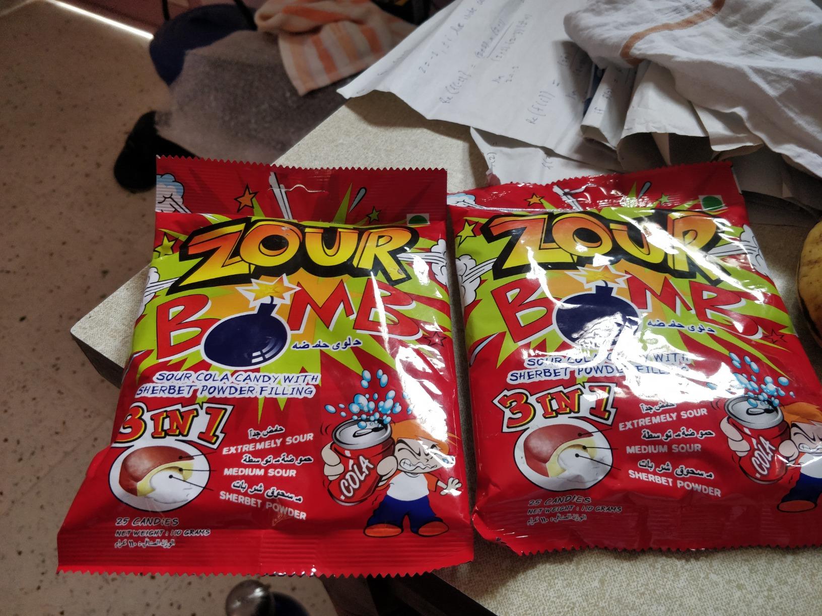 Zour Bomb Candy, Cola, 220 Gm (Pack of 2) : Amazon.in: Grocery ...