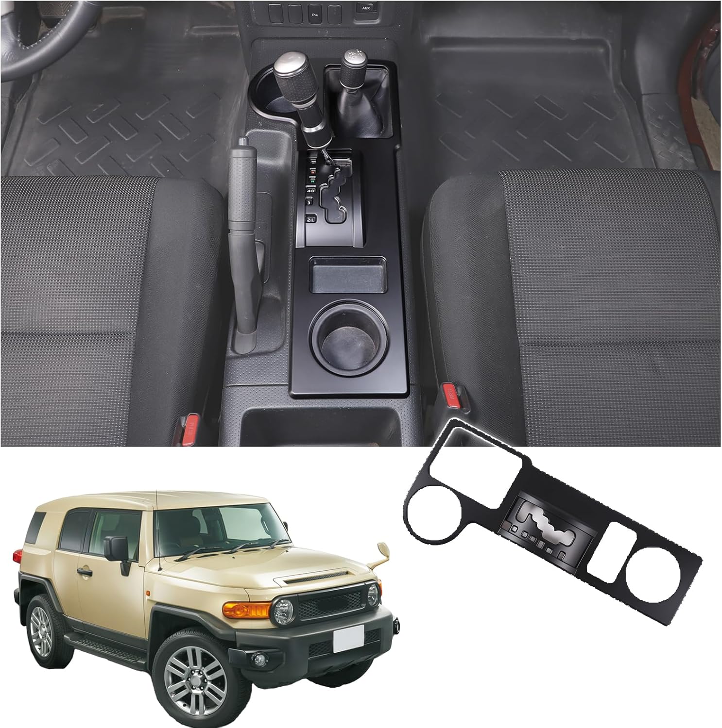 Amazon.com: HAPPYHORSE Automotive Interior Matte Black Interior ...