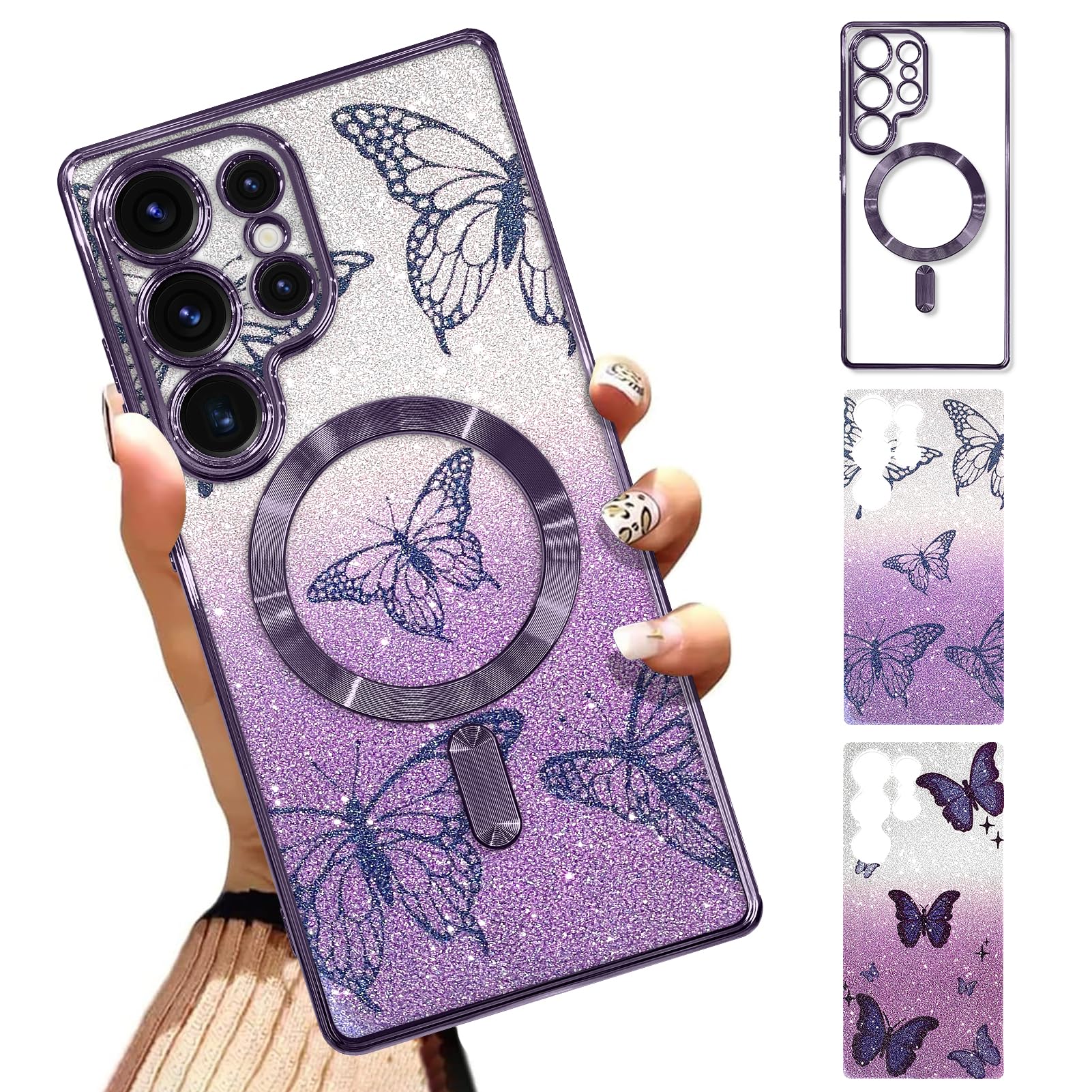 Amazon.com: Illians Case Fit for Samsung Galaxy S25 Ultra 6.9 in ...