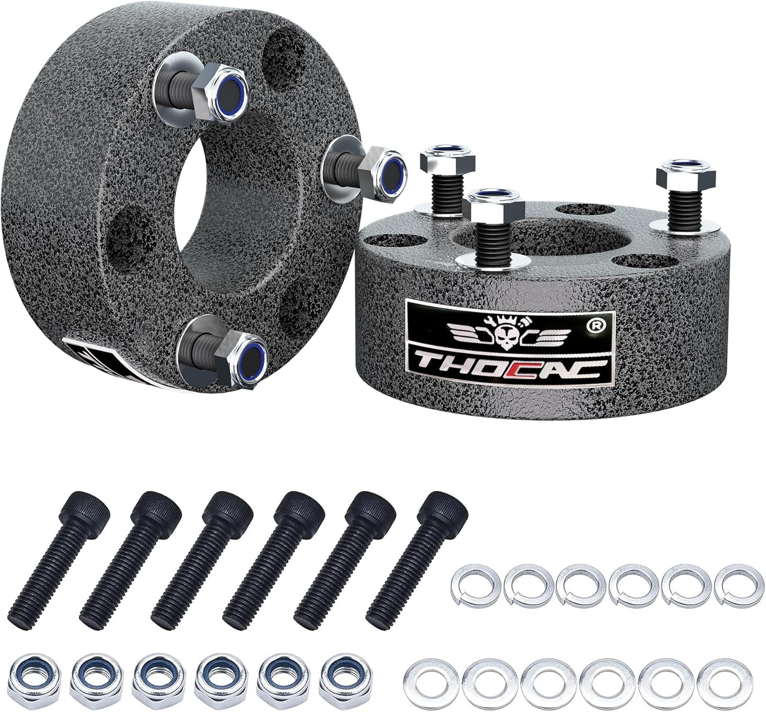 THOCAC 2" Front Leveling Lift Kits for 2006-2024 Ram 1500 4WD ...