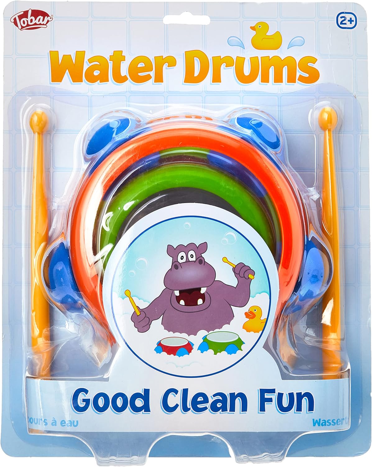 Tobar Water Drum Bath Toy : Amazon.com.be: Toys