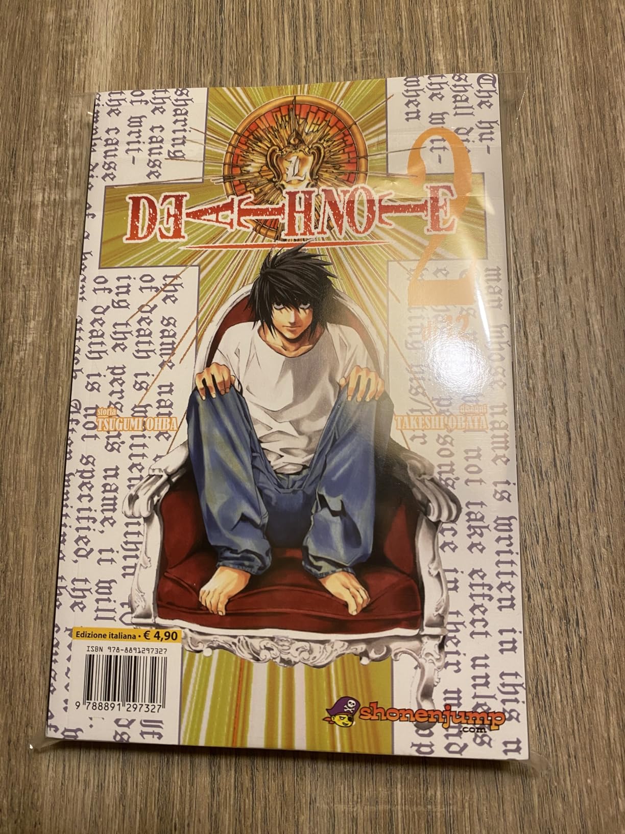 Death note (Vol. 2) : Obata, Takeshi, Ohba, Tsugumi: Amazon.it: Libri