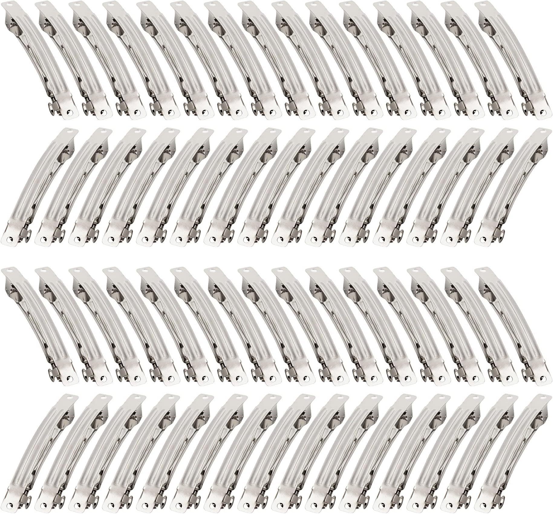 Amazon.com: ALL in ONE 20pcs 60mm French Barrette Hair Clips for DIY ...