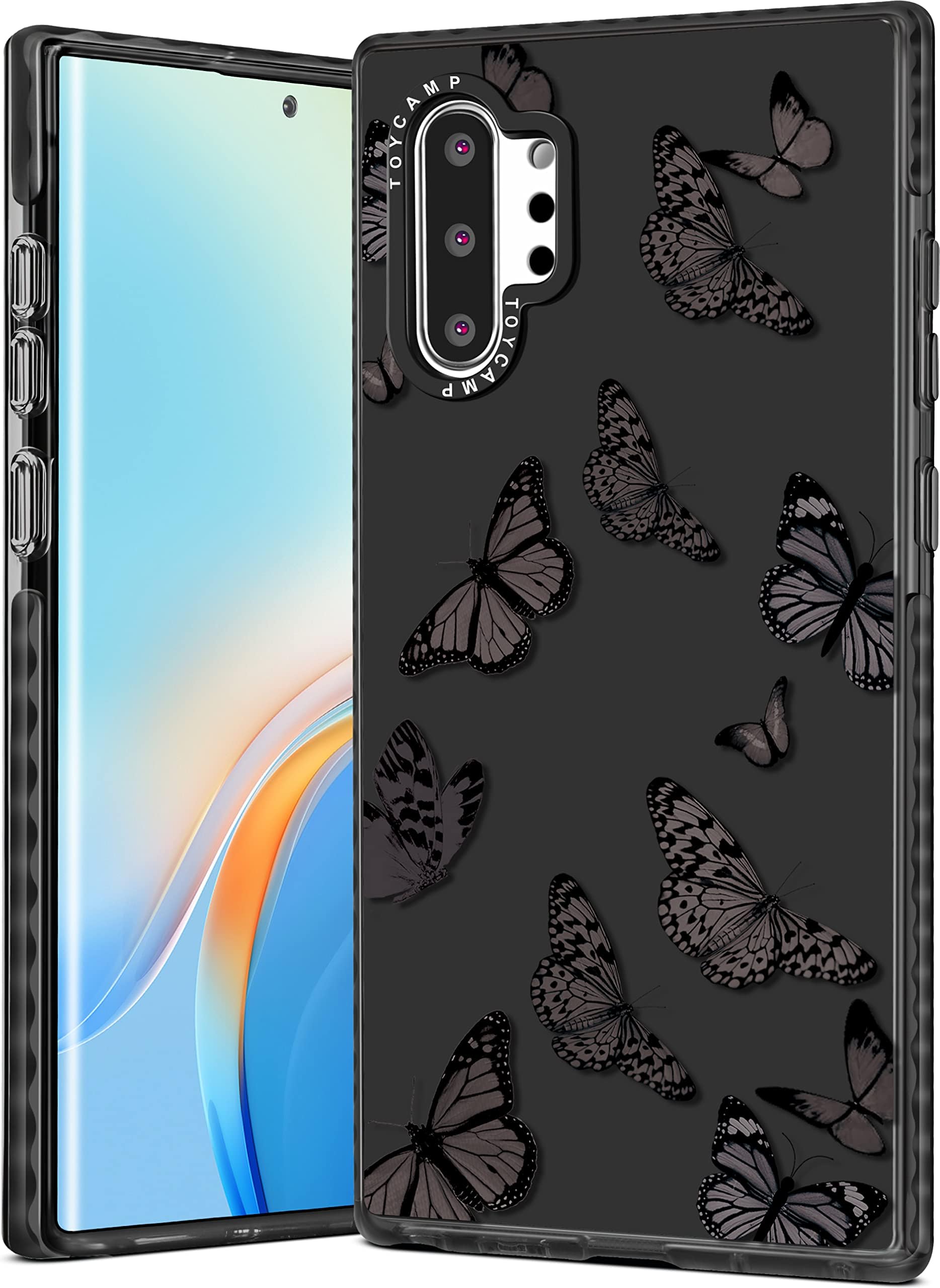 Amazon.com: Toycamp Case for Galaxy Note 10 Plus, Cute Cartoon Black ...