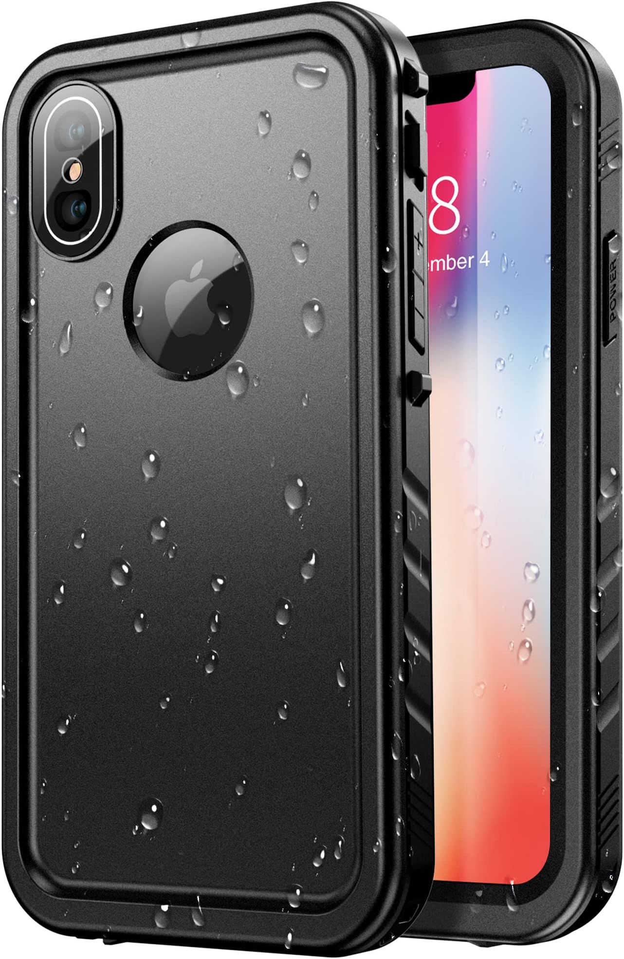 Amazon.com: LOVE BEIDI iPhone X/Xs Waterproof case Life Snowproof ...