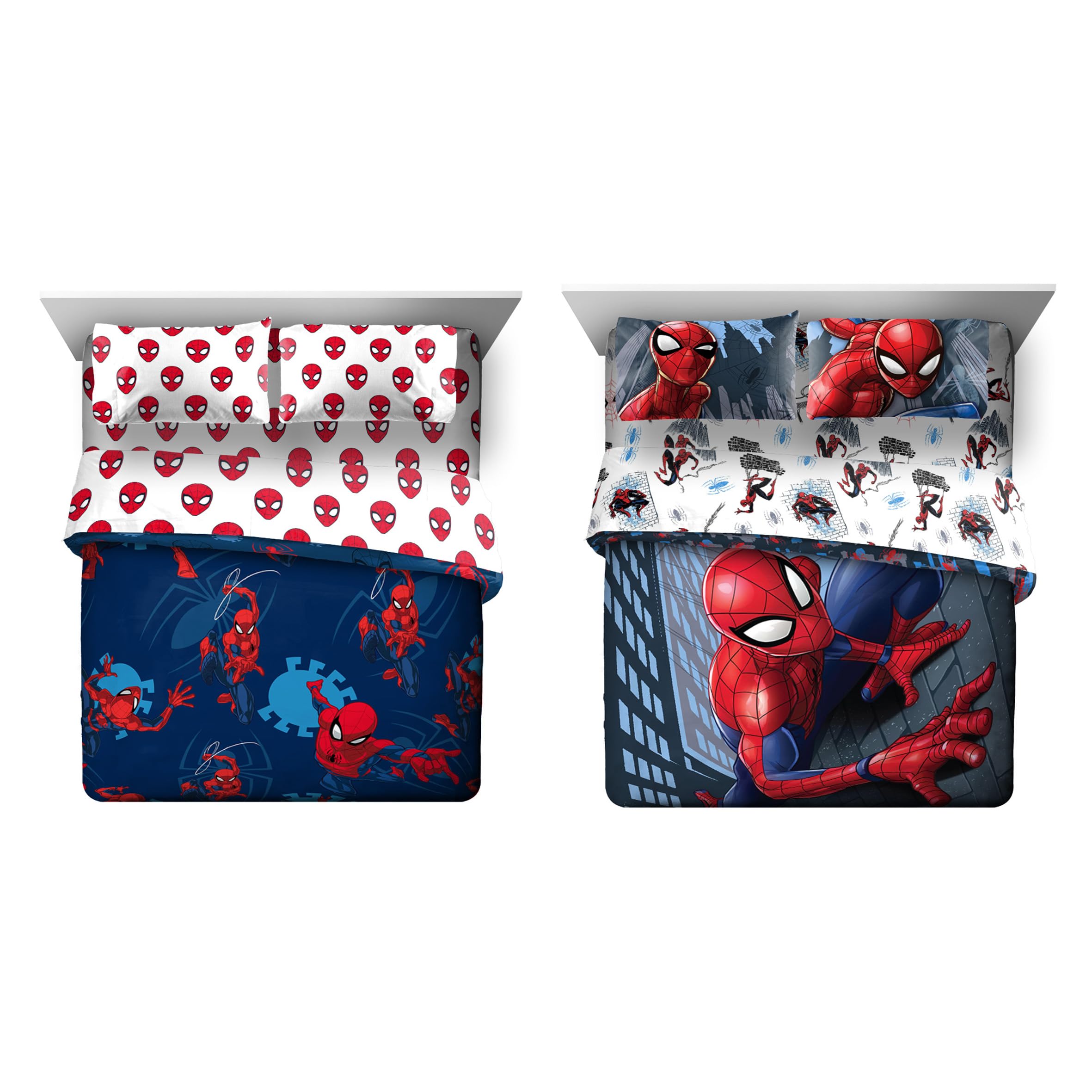 Amazon.com: Jay Franco Spiderman Spidey Daze and Crawl 10 Piece Queen ...