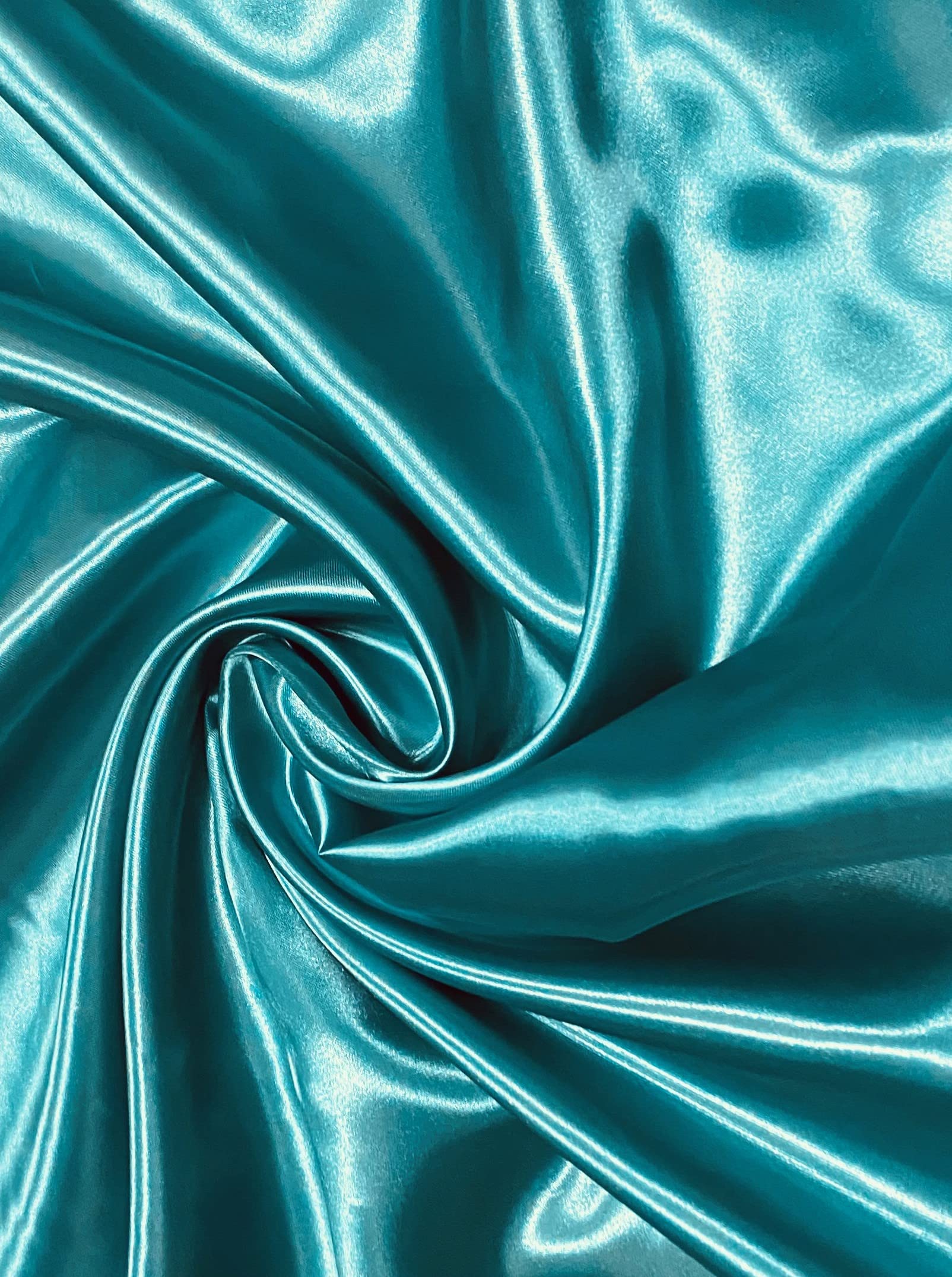 Novato Textiles Silky Satin Liquid Fabric Plain Luxury Craft ...