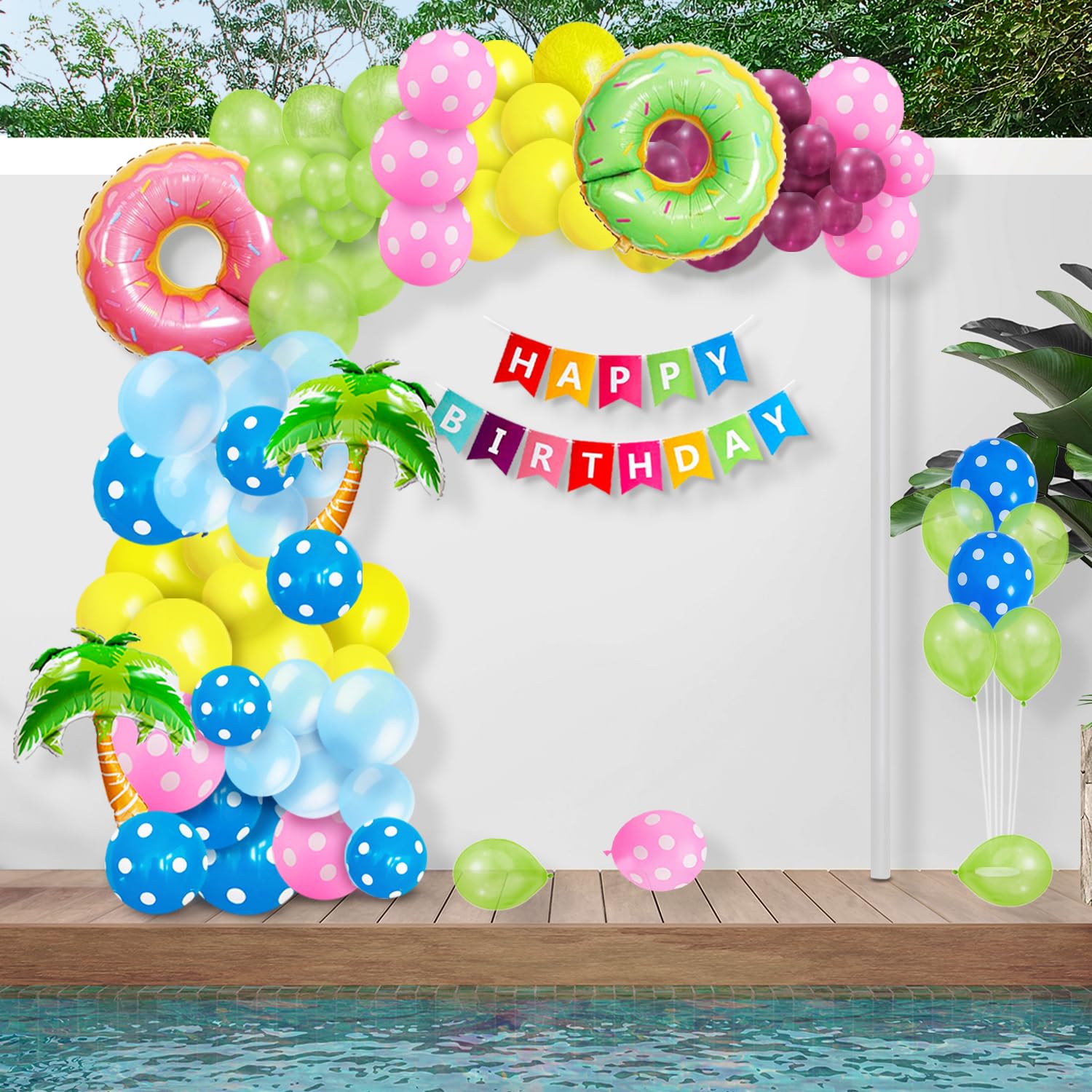 Buy Party Propz Summer Theme Combo Of 75 Pcs For Summer Birthday Party ...