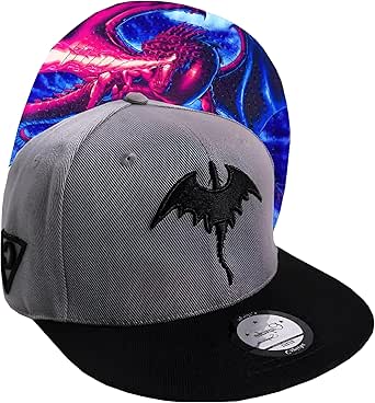 Capiche [89 Variations] Snapback Cap - Baseball Cap - One Size - Unisex - Men - Fire Dragon at ...