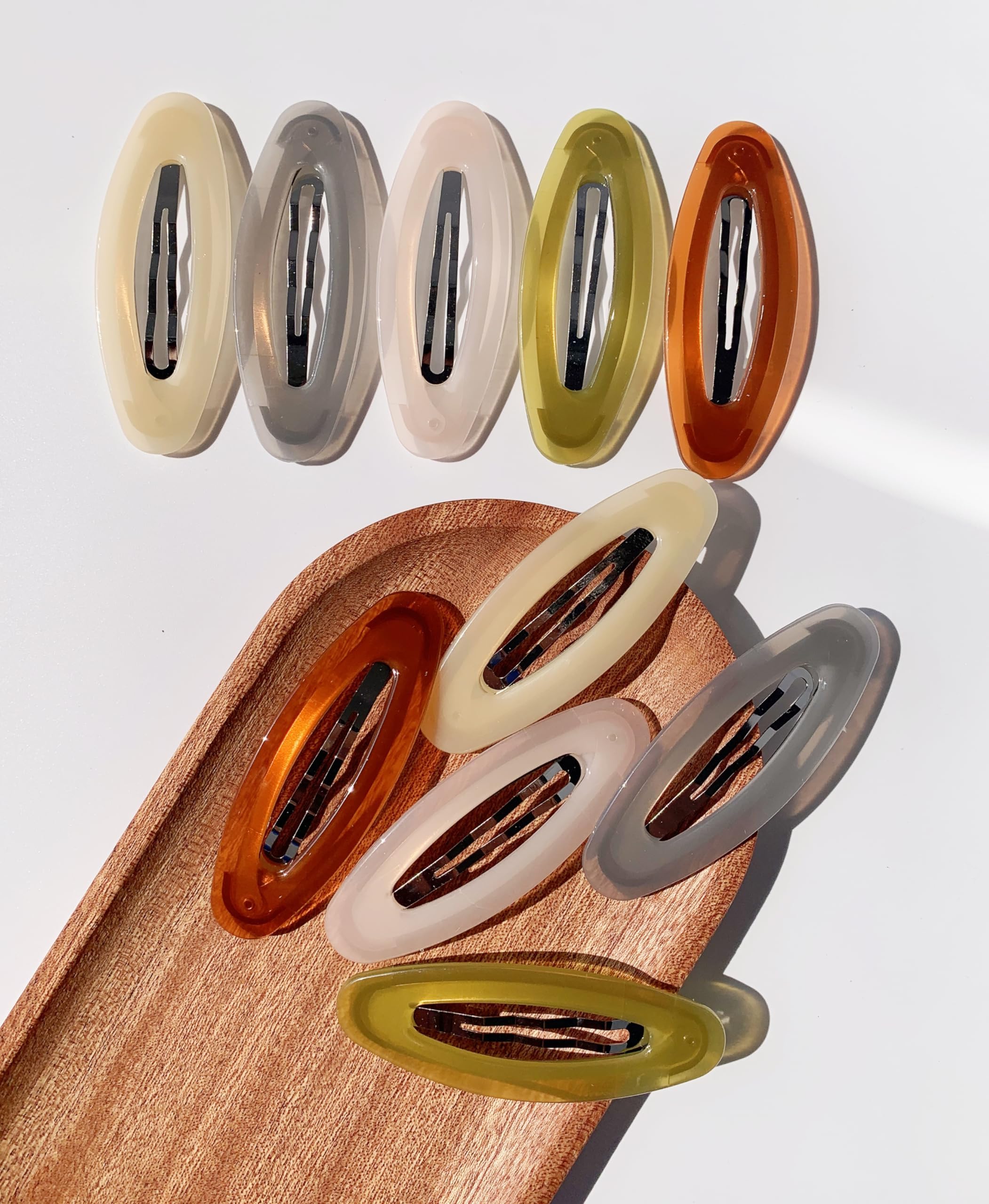 Amazon.com : 2 Pcs Tortoise Shell Hair Clips Leopard Barrettes Vintage ...