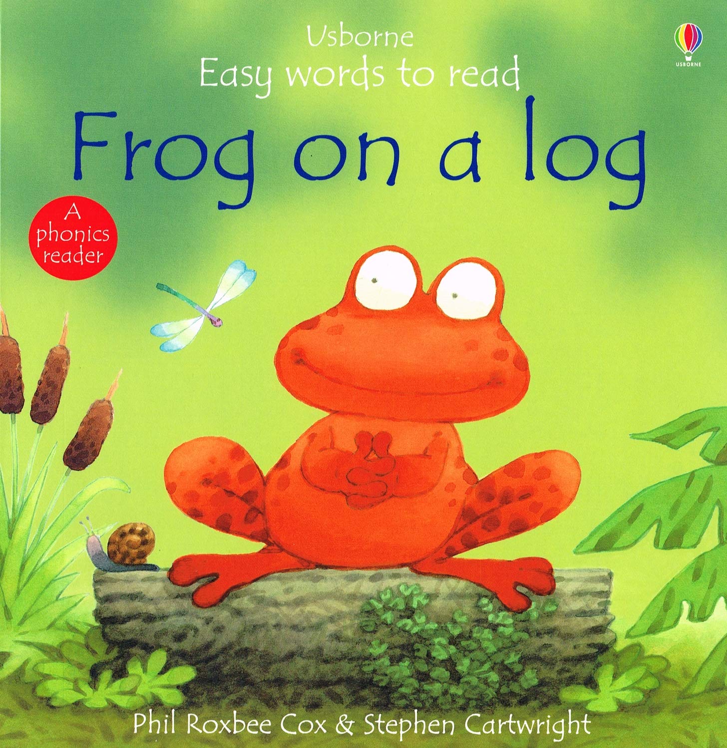 Frog On A Log Usborne Easy Words To Read S Cox Phil Roxbee frog-on-a-log-usborne-easy-words-to-read-s-cox-phil-roxbee