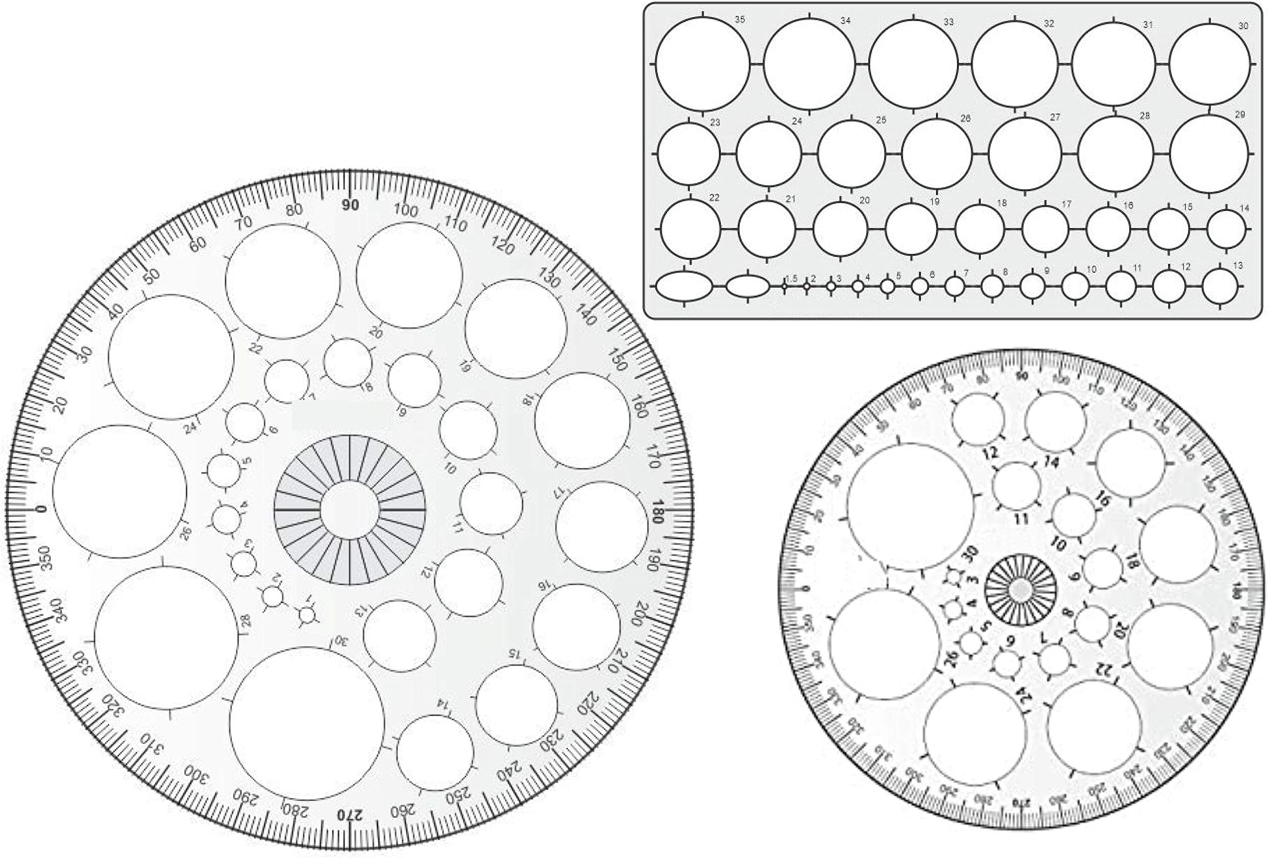 pmw - Procircle - Pro-Circle ( White) - Set of 3 : Amazon.in: Home ...