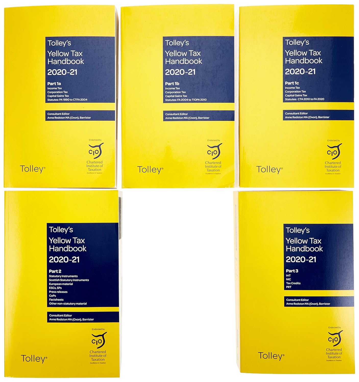 Tolley's Yellow Tax Handbook 2020-21: Amazon.co.uk: Redston LLB MA ...