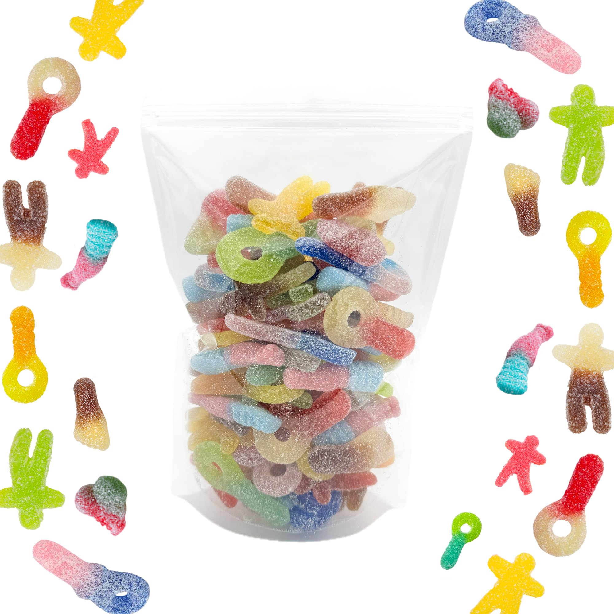 Amazon.com : Swedish Sour Pick & Mix - 1 Pound Assortment Bag with Sour ...