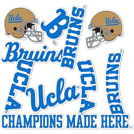 Amazon.com: UCLA Bruins 4 Inch Vinyl Mascot Decal Sticker : Sports ...