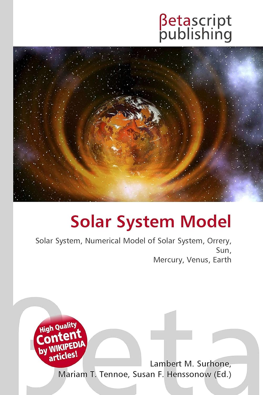 Solar System Model: Solar System, Numerical Model of Solar System ...