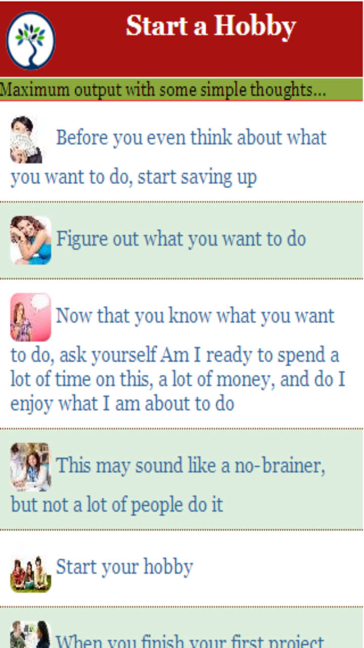 Tips to get ready for Start a Hobby - App on Amazon Appstore