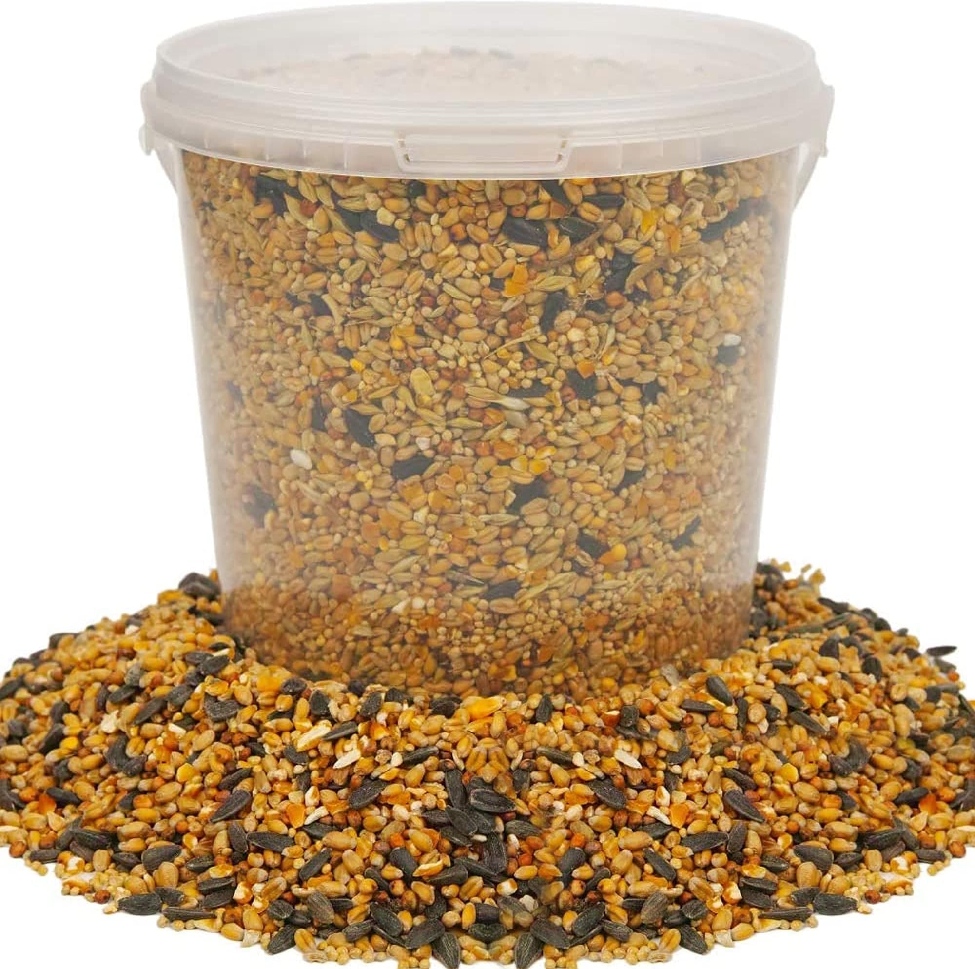 Crast Premium Seed and Nut No Mess Wild Bird Food Mix (5KG) : Amazon.co ...