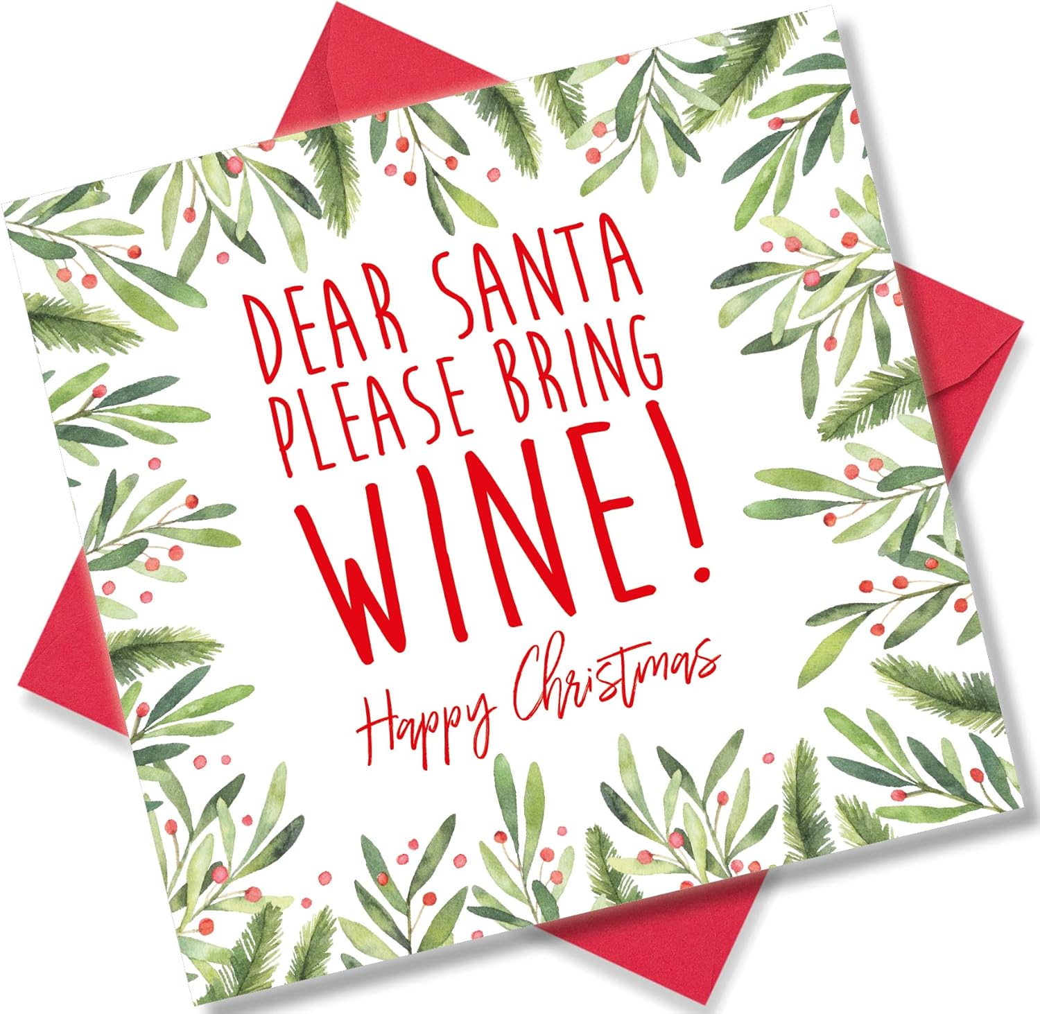 Punkcards Christmas Card For Friends Dear Santa Please Bring Wine punkcards-christmas-card-for-friends-dear-santa-please-bring-wine