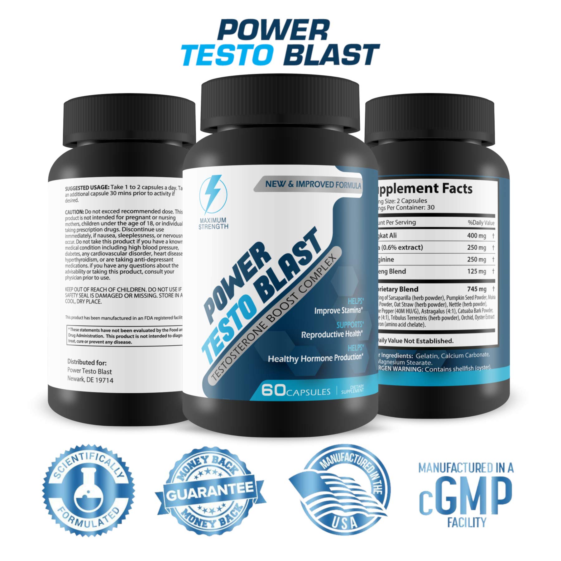 Power Testo Blast- Complejo d...B076CRF7T2 | Encarguelo.com