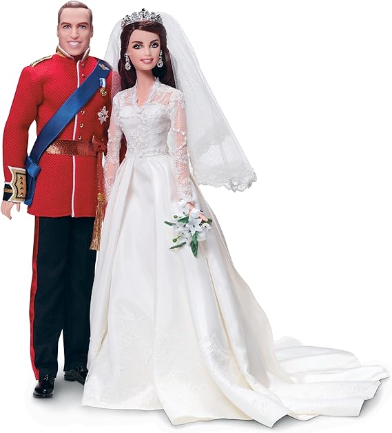 Amazon.com: Barbie William and Catherine (Kate Middleton) Royal Wedding ...