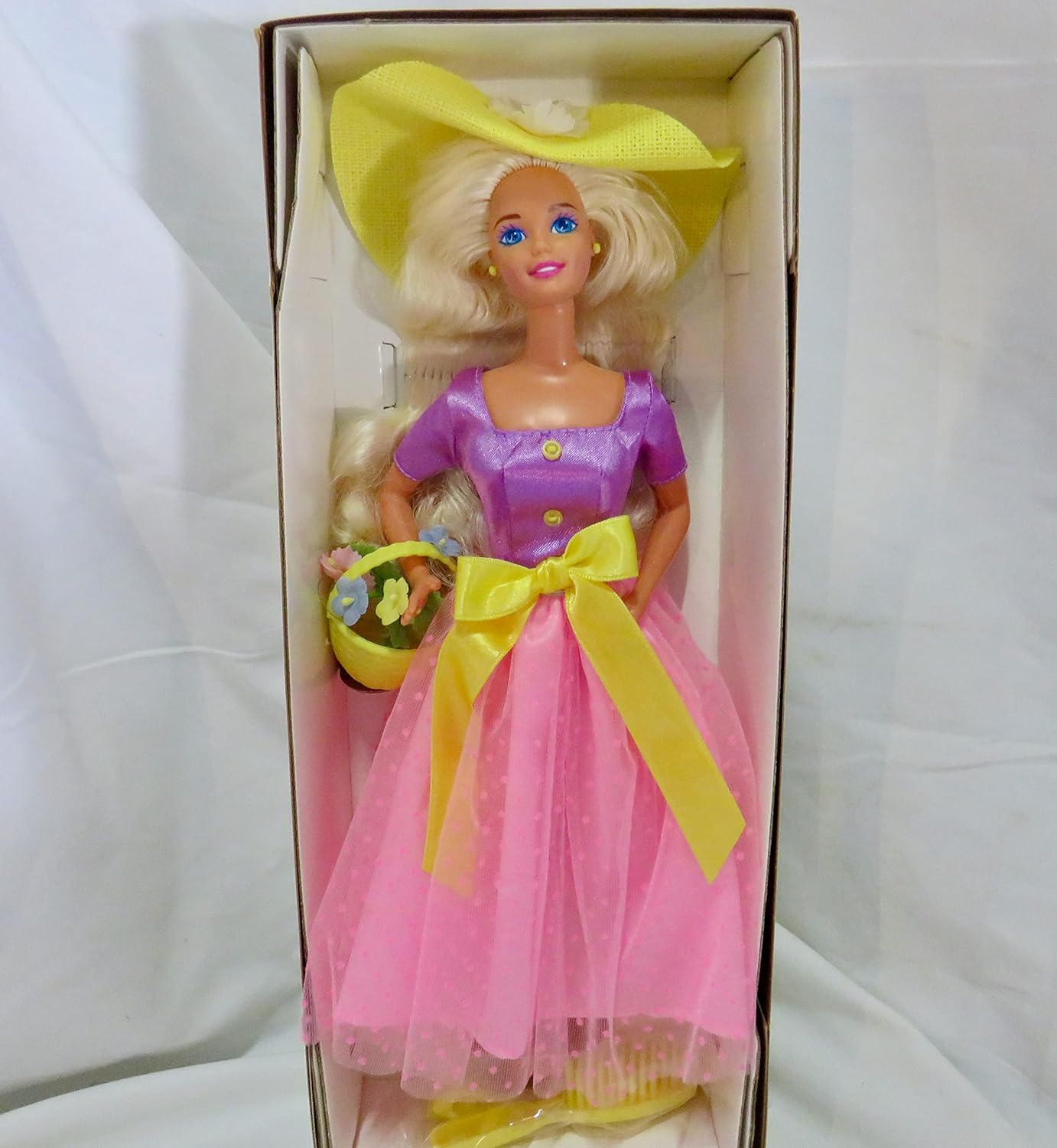 Amazon.com: Spring Blossom Barbie Doll: Avon Exclusive Special Edition ...