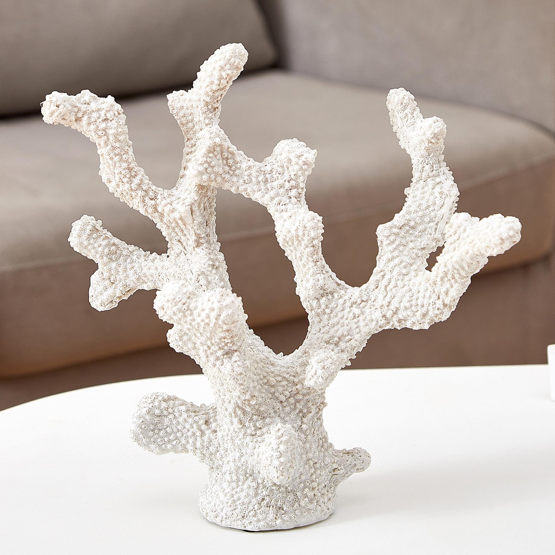 Amazon.com: Tirifer Pack of 2 White Coral Decor, White Coral Reef, Faux ...