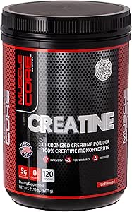 MUSCLE CORE NUTRITION Creatine 120 Serve 600 G Unflavored : Buy Online ...