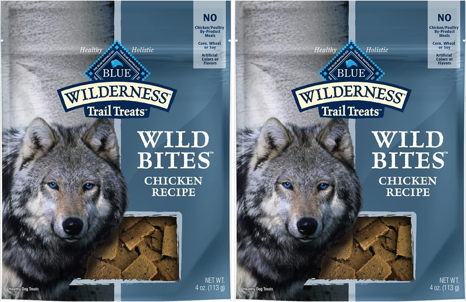 Amazon.com : Blue Buffalo Wilderness Grain-Free Wild Bites Chicken ...