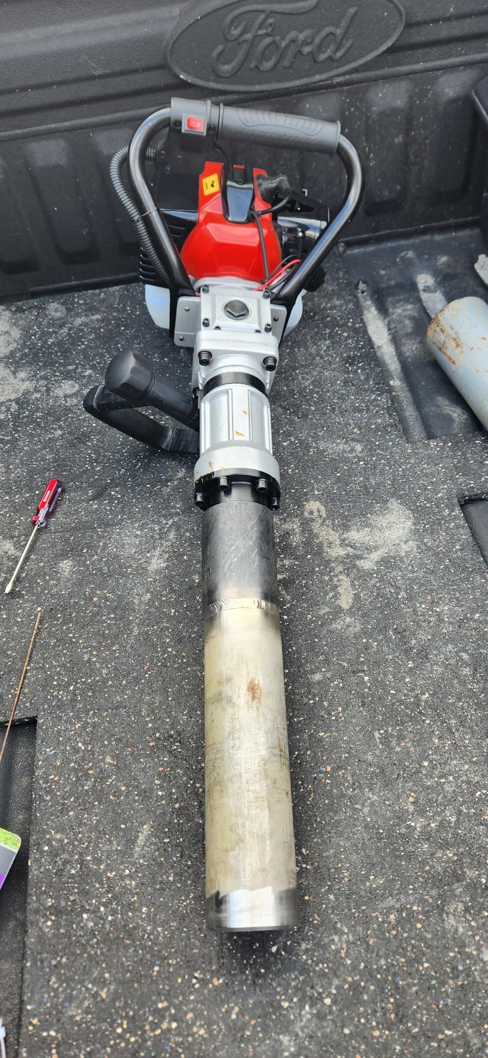 $38/mo - Finance Pile Driver, 32.6CC 2 Stroke T-Post Gas Powered Petrol ...