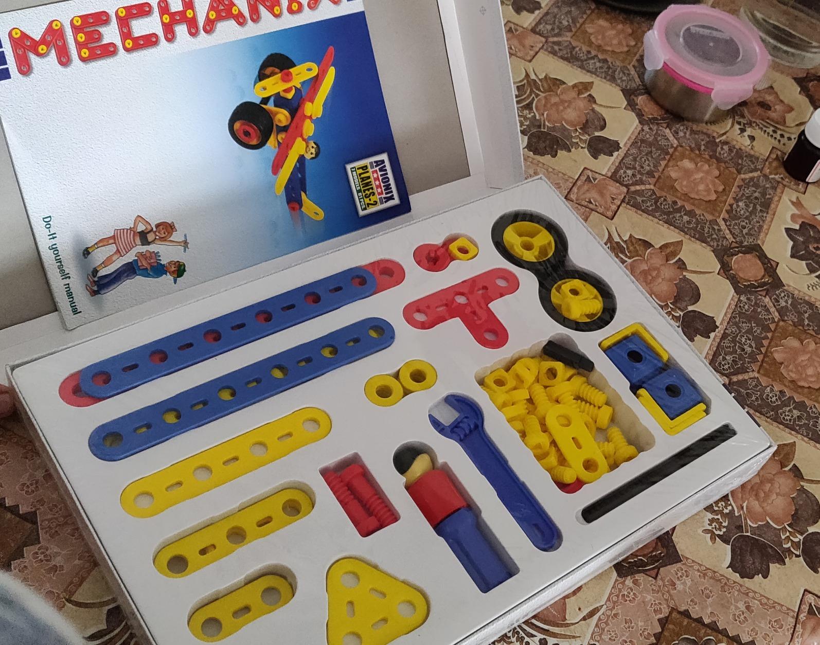 Plastic Mechanix Planes-2 STEM Toy Building and Construction Set for ...