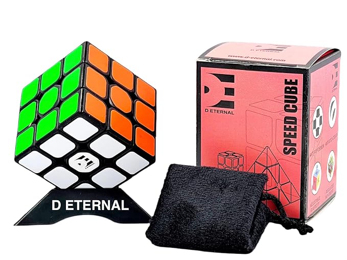D ETERNAL 3x3 Speed Cube for Beginner & Professional Speedcube for Kids ...