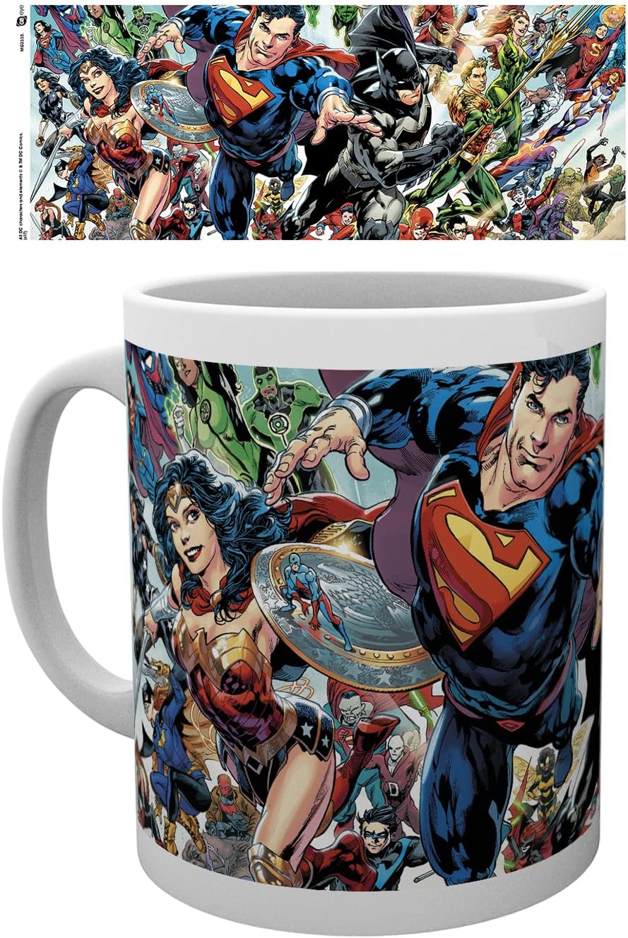 Amazon.com: DC Comics Rebirth, Mug, Various : Home & Kitchen
