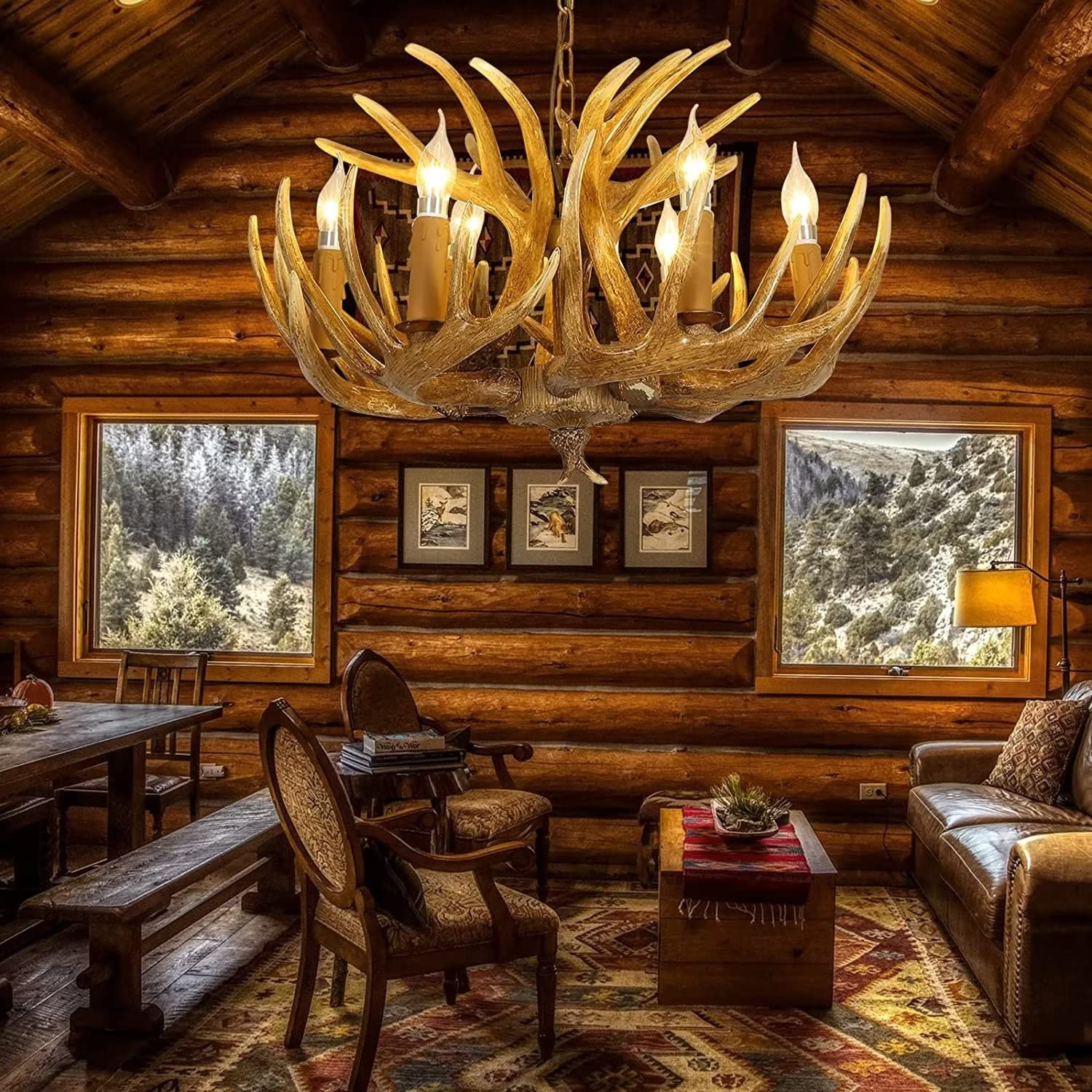 Inexpensive Cabin Chandelier