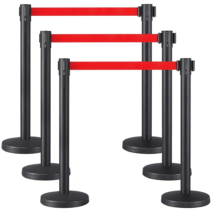 Barrière Rétractable Crowd Control Barriers Stanchions Heavy Duty ...