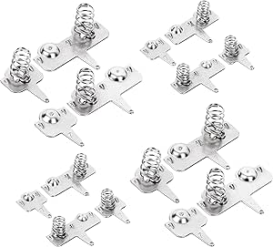 Amazon.com: LIKSANGMETALS Battery Springs Battery Negative to Positive ...