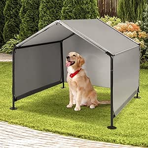 Amazon.com : LitaiL Dog Shade Shelter for Small to Large Dogs, 4'x4'x3 ...